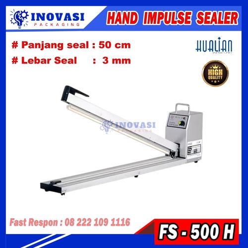 Jual Hand Sealer 50 cm Mesin Press Perekat Plastik FS- 500H Alumunium foil - Kab. Tangerang ...
