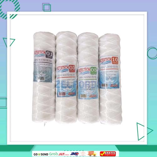 Jual String Wound Cartridge Filter / Cartridge Filter Benang / 10 Inch ...