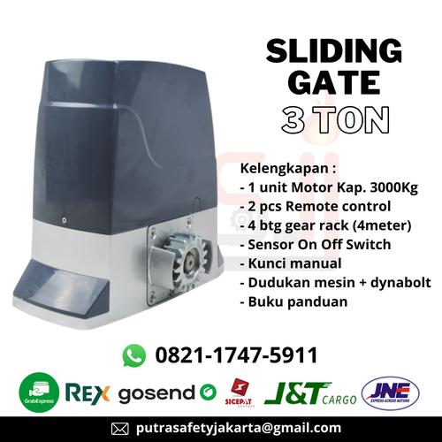 Jual SLIDING GATE AUTOMATIC 3 TON MESIN PAGAR GERBANG OTOMATIS FULLSET ...