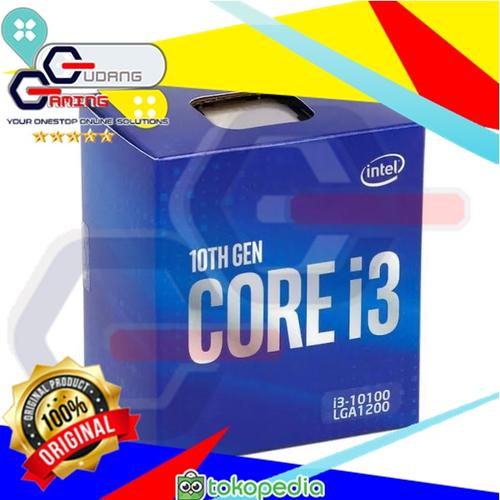 Jual Processor Intel Core i3-10100 Processor box - Jakarta Utara - GudangGaming | Tokopedia