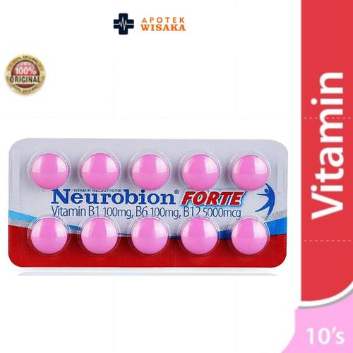 Jual Neurobion Forte 10 Tablet - Suplemen Kesehatan Saraf/ Vitamin B ...