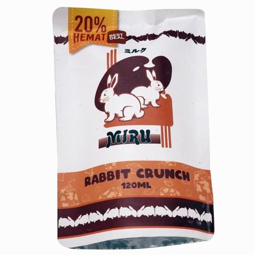 Promo Liquid Vape Miru Rabbit Crunch Milk 3MG 60ML X2 By Jozojo Brewery ...