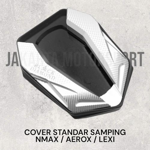 Jual Cover Tapak Standar Satu Samping Yamaha Aerox Nmax Black Diamond ...
