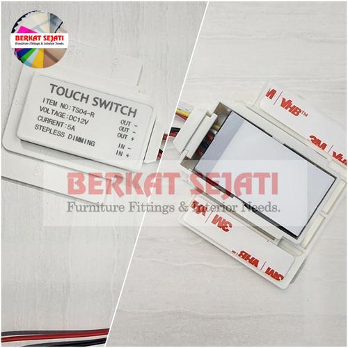Jual Saklar Switch Sensor Sentuh Led Touchscreen Kaca Cermin Rias Kamar ...