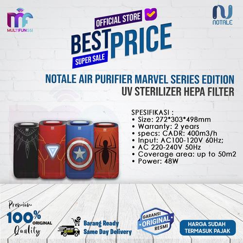 Promo Notale Air Purifier Marvel Series Edition UV Sterilizer Hepa ...