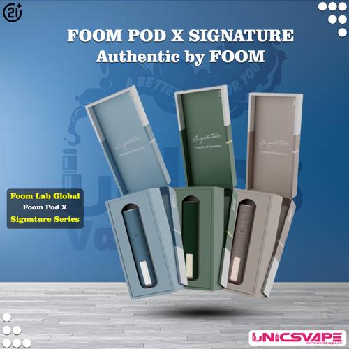 Promo FOOM Pod X SIGNATURE Limited Edition 580mAh 11Watt 2ML USB-C ...