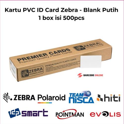 Jual Kartu Pvc Blank Id Card Isi 500 Pcs - Id Card Kosong - Pvc Blank ...