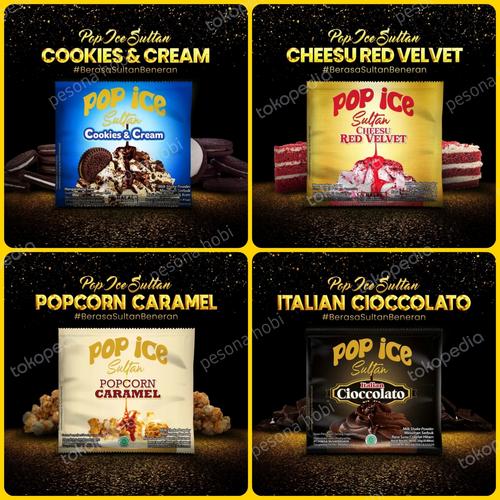 Jual POP ICE SULTAN / POP ICE ALL VARIANT / POP ICE TERBARU - 1 Renceng ...