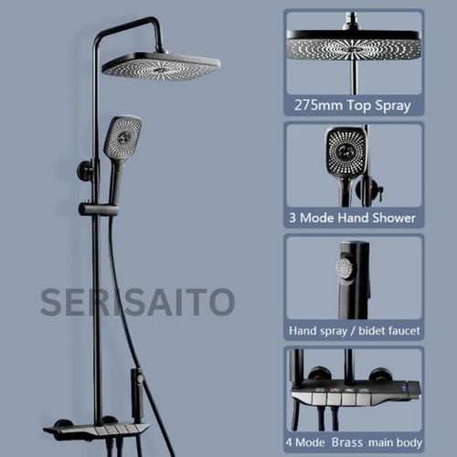 Jual Shower Piano Set Jayco TItanium Grey / Shower Kolom Column Abu ...