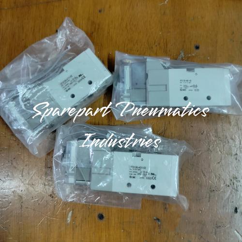 Jual Solenoid Valve SMC VF3130-4G1-02 AC220V - Jakarta Barat - Sparepart Pneumatics Industries ...