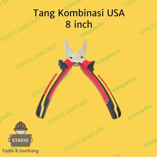 Jual Tang Ukuran 8" inch Tang Kombinasi USA 8 Inch - Jakarta Barat ...