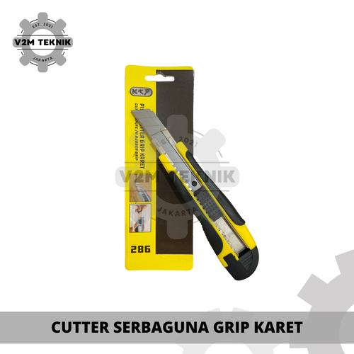 Jual KTP Cutter Serbaguna / Kater Kuter Grip Karet / Cutter - Jakarta ...