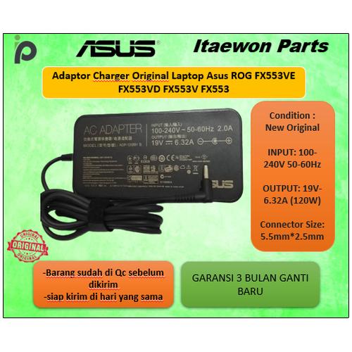 Jual Adaptor Charger Original Laptop Asus ROG FX553VE FX553VD FX553V ...