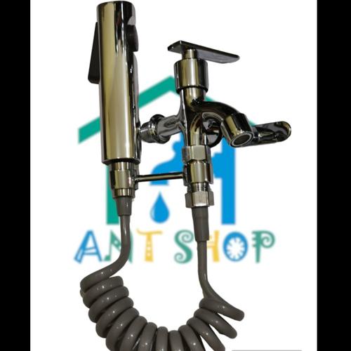 Promo paket jet shower Spray closet 7C+Kran air cabang double kamar ...