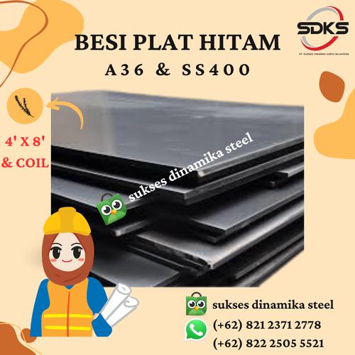 Jual BESI PLAT HITAM 4' X 8' - 3MM X 4' X 8' - Jakarta Barat - Sukses ...