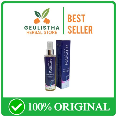 Jual Serum Penumbuh Rambut Botak Rontok Follicare Herbal Asli Original ...