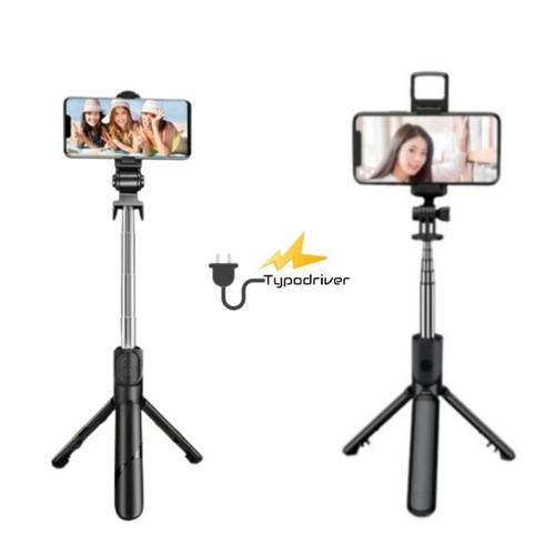 Jual Selfie Stick Tongsis Tripod Bluetooth Smartphone Handphone Shutter ...