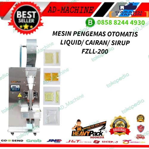 Jual Mesin pengemas packing sachet cairan liquid otomatis FZLL200 New ...