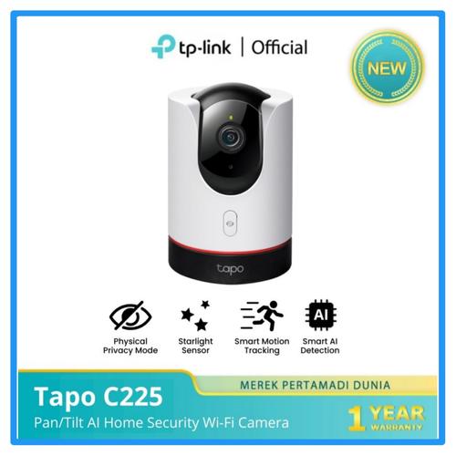 Jual TP-LINK Tapo C225 2K QHD Pan/Tilt AI Home Security Wi-Fi Camera - Tanpa Memori - Jakarta ...