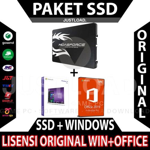 Jual PAKET SSD LAPTOP SSD PC SSD SATA TANPA INSTALL ULANG TINGGAL ...