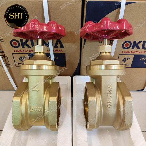 Jual Gate Valve Kuningan Okuma 2-1/2"Inch - Jakarta Barat - Sumber ...