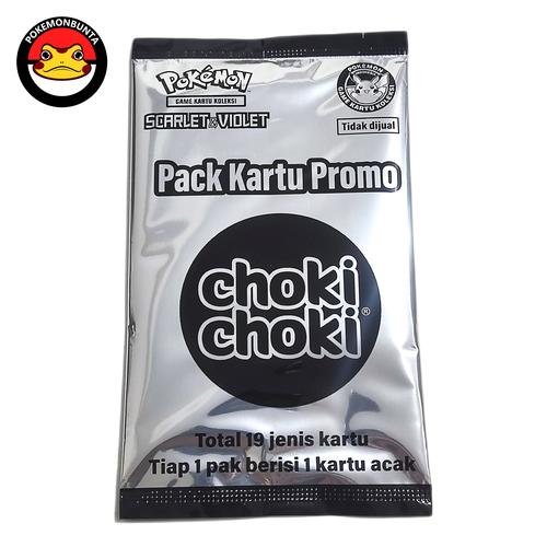 Promo Sealed Kartu Promo CHOKI CHOKI POKEMON - Booster Pack TCG ...
