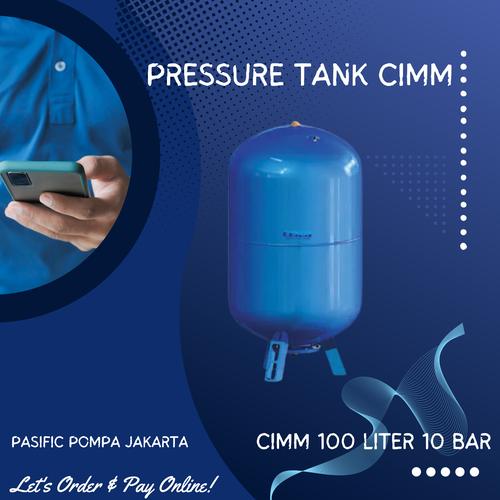 Jual Pressure Tank CIMM 100 Liter 10 bar Original Italy - Jakarta Timur ...