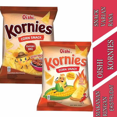 Promo Snack Jagung Varian Rasa - Oishi Kornies - Corn Snack Korean ...