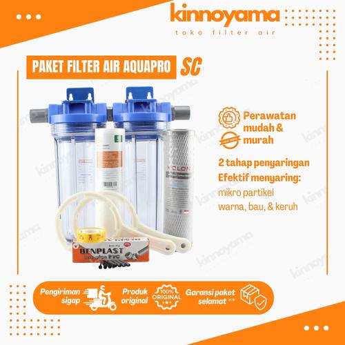 Promo Paket Filter Air Toren / Filter Air Kran / Saringan Air Kran 10 ...