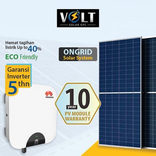 Jual PAKET BUNDLING ON GRID SOLAR PANEL - VOLT SOLAR - DEYE, 2kWP ...