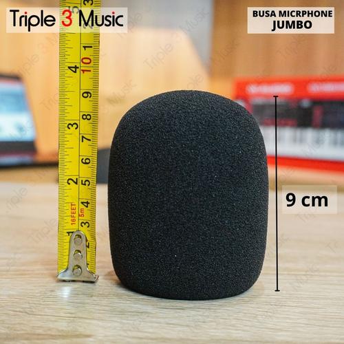 Jual Busa Mic BESAR JUMBO spon Foam Mic Condenser besar mikrofon - Kota ...