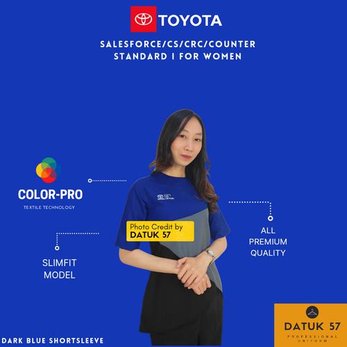 Jual Seragam Kemeja Toyota Salesforce/CS/CRC/Counter Standard I (Wanita) - XXL, Maroon Hijab ...