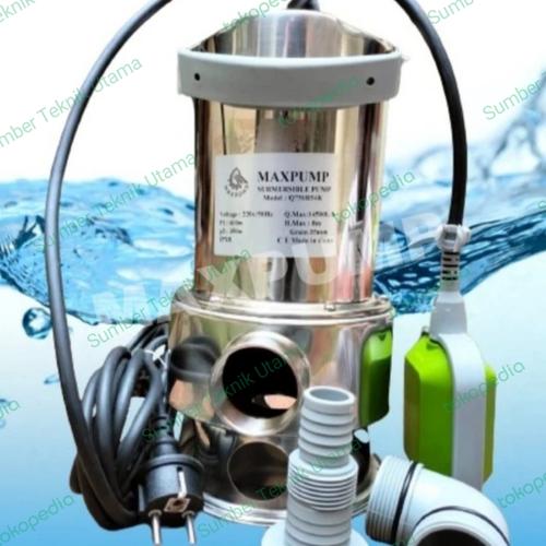 Jual Pompa Celup Kolam Ikan Rendam 2" Submersible Pump Auto 450W ...