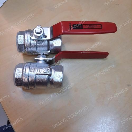 Jual Kitz Ball Valve Ductile 3/8" inch Class 400 WOG Drat Screw DN 10 ORI - Jakarta Barat ...
