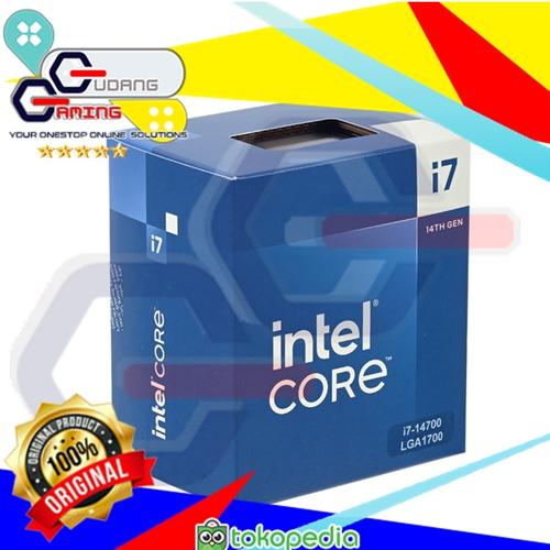 Jual Intel Core i7-14700 2.1GHz Up To 5.4GHz - Cache 30MB [Box] LGA 1700 - Jakarta Utara ...