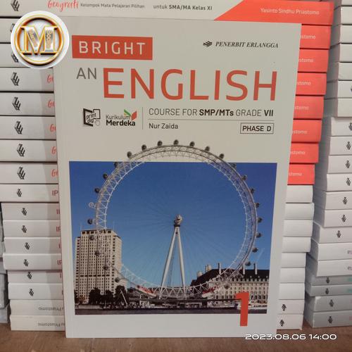 Jual Bright An English Kelas 1 SMP Merdeka Erlangga / Kelas 7 - Jakarta Pusat - marmabooks ...