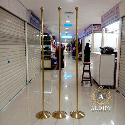 Jual Tiang Kuningan Pataka, Tiang Bendera Kuningan, Rapati ,Ukuran 2 ...