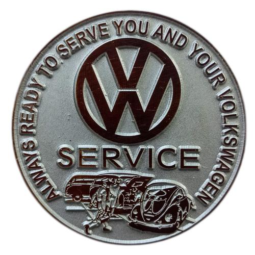 Jual vintage VW service logo emblem badge - Kota Bandung - glamscoot ...