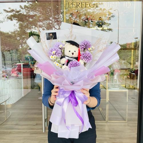 Promo Buket Bunga Wisuda Kado Graduation Hadiah Wisuda Buket Bunga ...