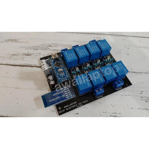 Jual Modul remot actuator 4ch 4 motor actuator Bluetooth android ...