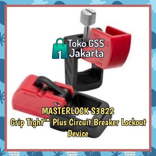 Jual MASTERLOCK S3822 Grip Tight Plus Circuit Breaker Lockout Device ...