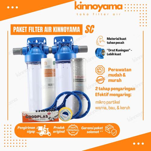 Promo Paket Filter Air Toren / Filter Air Kran / Saringan Air Kran 10 ...