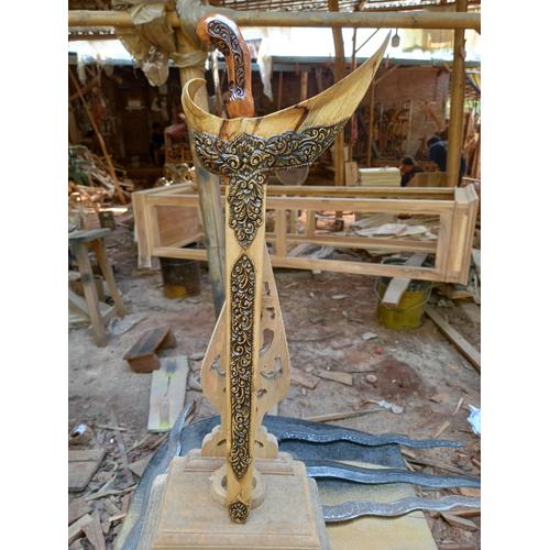 Jual warangka keris ladrang ukir ukiran pakem gebyog jawa bk megantara ...