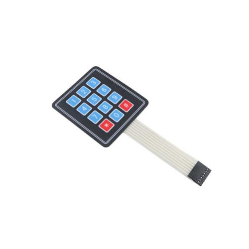Jual Keypad Membran 3x4 Matrix Arduino 3 x 4 Input Key Pad Membrane ...