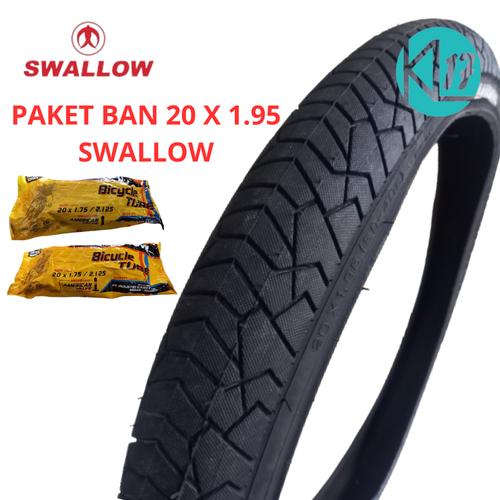 Jual BAN LUAR 20 X 1.95 SWALLOW PAKET BAN SEPEDA 20 X 1.95 SWALLOW ...