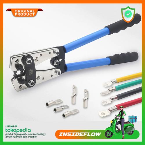 Jual Tang Skun Ferrule Crimping Press Kawat Kabel Ferrules Tool Kit HX ...