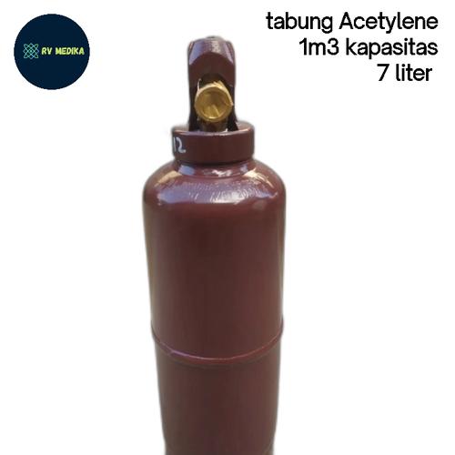 Jual Tabung Acetylene 1m3 kapasitas 7 liter - Kota Bekasi - Rv Medika ...