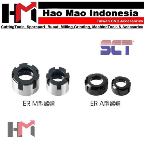Jual Nut ER 25 UM Nut Collet Nut ER Nut Tutup Arbor ER 25 SCT Taiwan ...