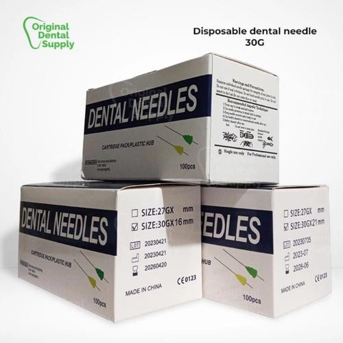 Jual DENTAL Jarum NEEDLE isi 100 pieces Jarum Citoject Citojek - 100 ...