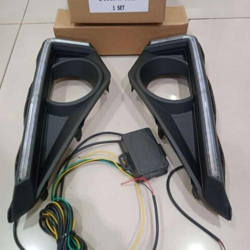 Jual FOGLAMP LAMPU KABUT LAMPU DRL LED TOYOTA AVANZA VELOZ 2022 2023 ...